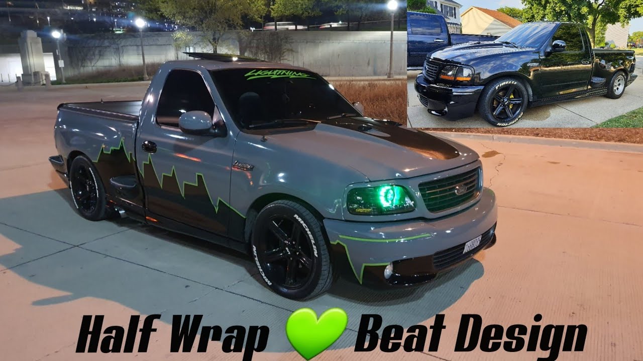SVT Lightning Vinyl Wrap Nardo Gray - YouTube