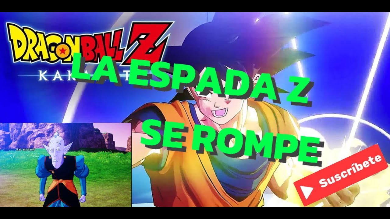 DRAGON BALL Z: LA PODEROSA ESPADA Z SE ROMPE Y APARECE UN SER MUY ...