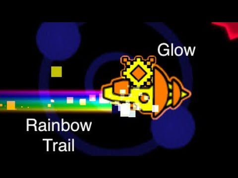 How to Unlock Glow and The Rainbow Trail! (GD) - YouTube