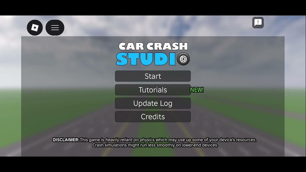 Car Crash Studio menu song - YouTube
