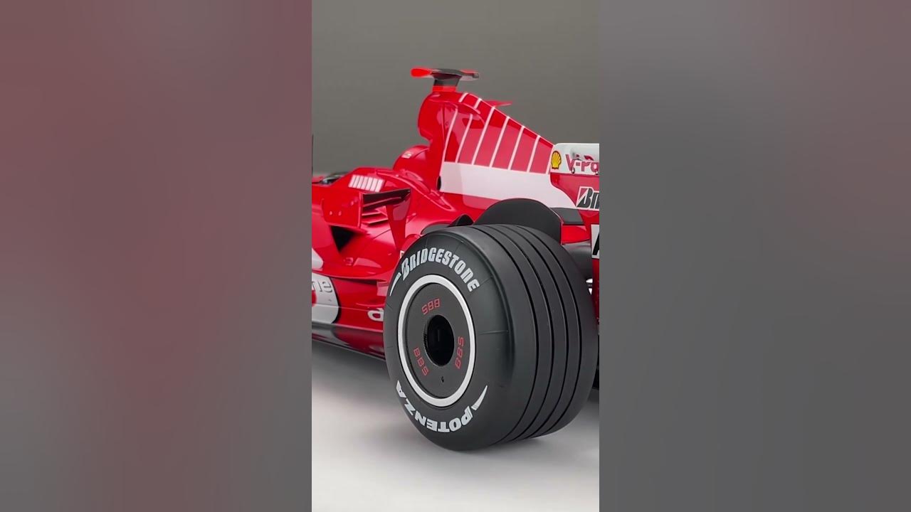 The Ferrari 248 F1 at 1:8 scale - YouTube