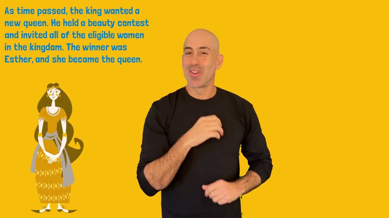 The Story of Purim in ASL by Douglas Ridloff - YouTube