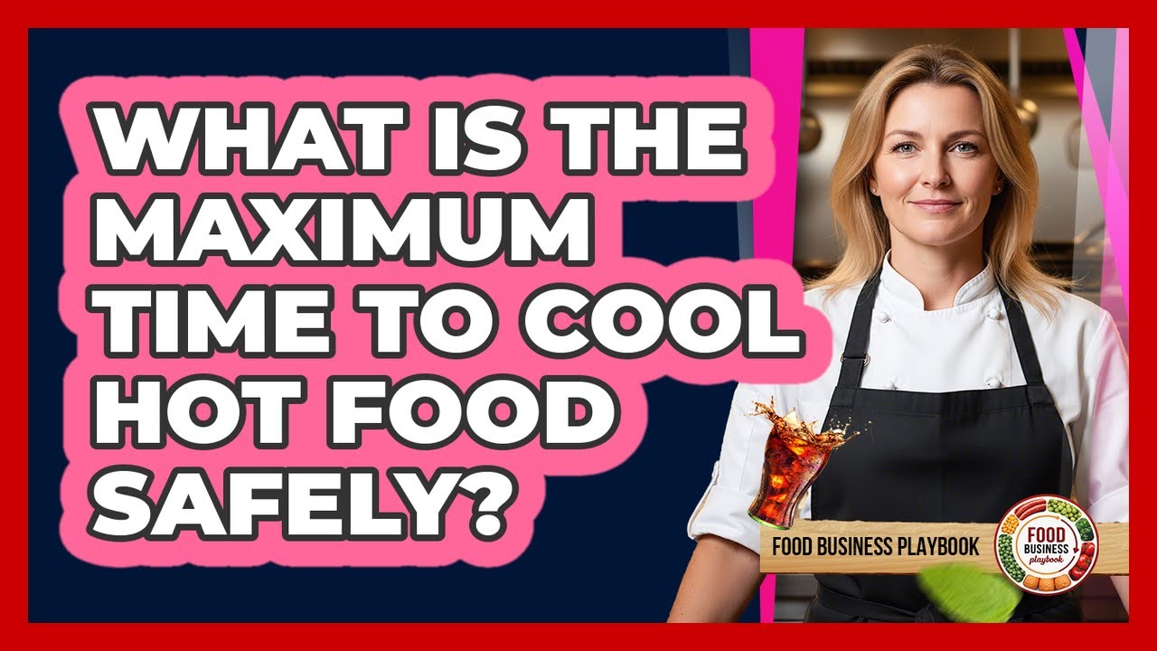What Is The Maximum Time To Cool Hot Food Safely? - YouTube
