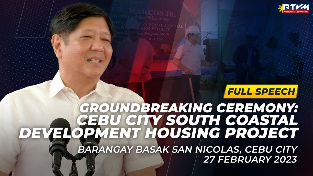 Groundbreaking of the Cebu City South Coastal Urban Development Housing ...