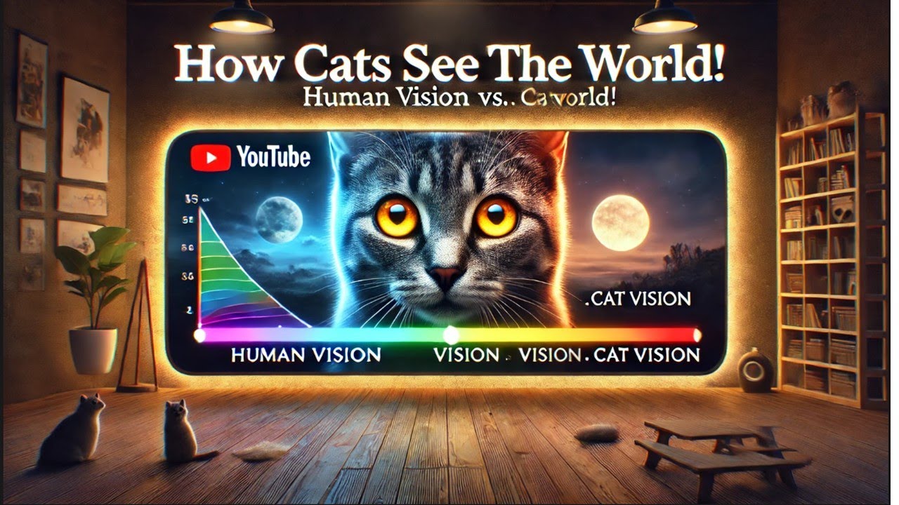 "How Cats See the World: Can They See in the Dark? 🐾👀" - YouTube