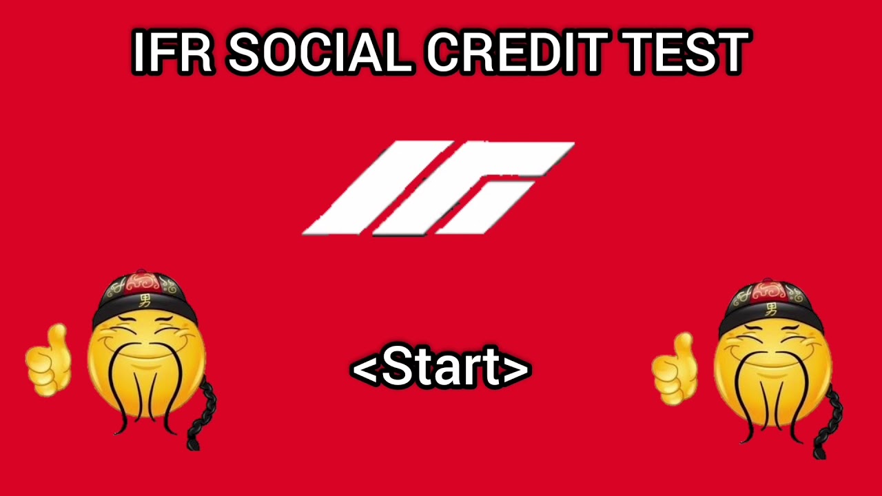 IFR Social Credit Test Meme│ION Formula Racing - YouTube