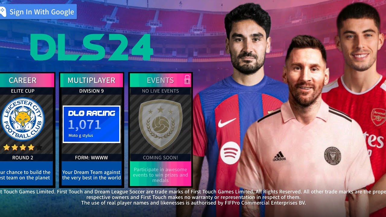 DLS 19 Mod DLS 24 (APK+OBB+DATA) - Dream League Soccer 2024 Android ...
