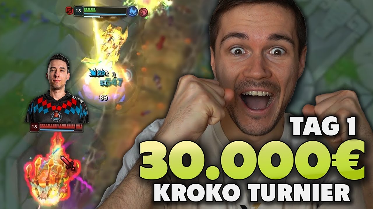 Die Gruppenphase vom 30.000€ Krokoboss Turnier (Tag 1) - YouTube