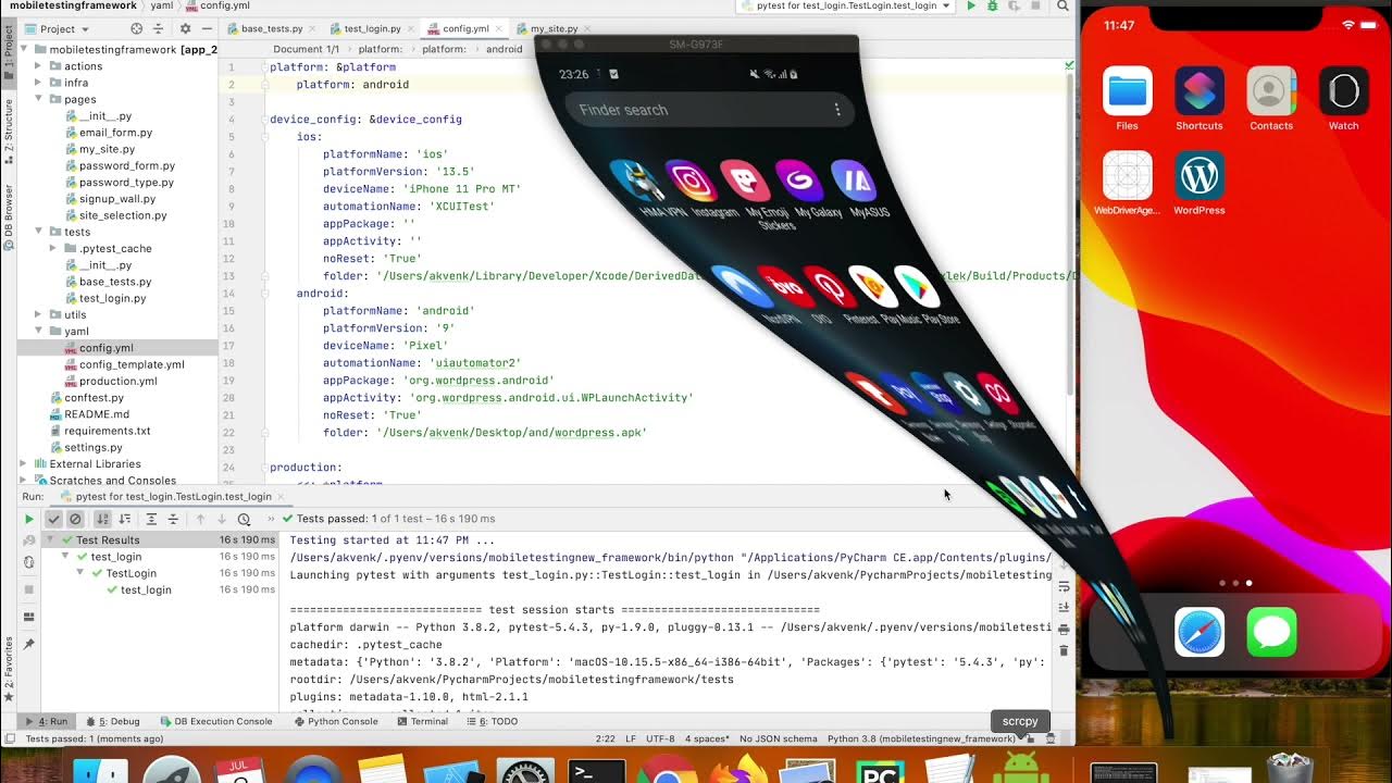 Appium Python Tutorial: Page Object Model (POM) Test Automation - Test ...