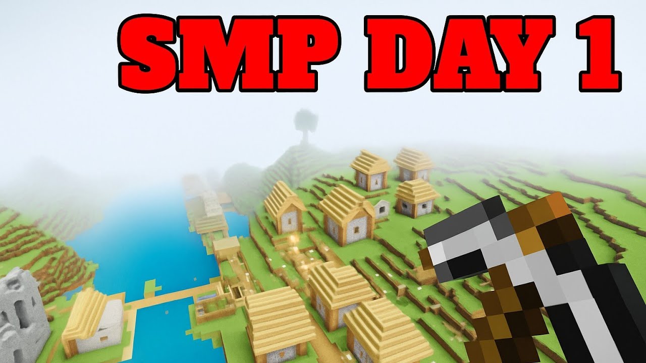 Minecraft smp day 1 | Minecraft server - YouTube
