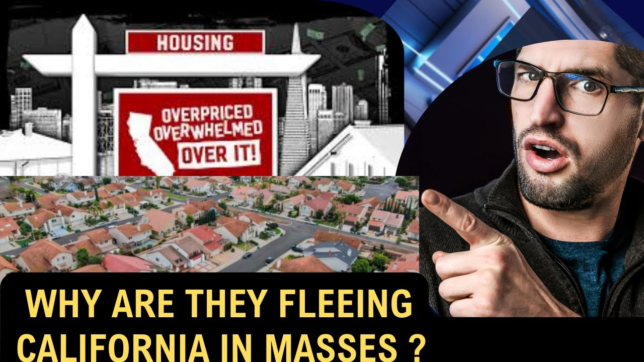 WHY ARE THEY FLEEING CALIFORNIA IN MASSES ? - YouTube