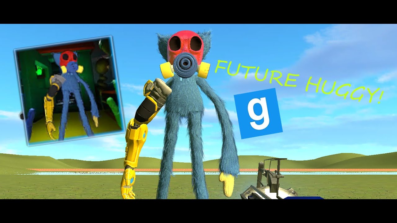 NEW! Huggy Gas-Mask! (HUGGY WUGGY FROM THE FUTURE! Garry's Mod!) - YouTube