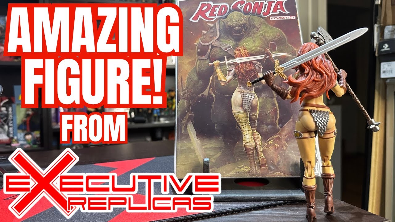 EPIC Red Sonja Action Figure from Executive Replicas - YouTube