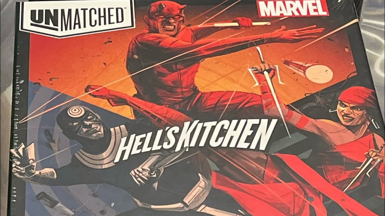Marvel Unmatched: Hell’s Kitchen unboxing - YouTube