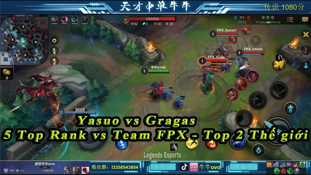 Yasuo Tốc chiến | Khi 5 Top Rank đối đầu với Team FPX - Top 2 Thế giới - Bên nào sẽ chiến thắng ...