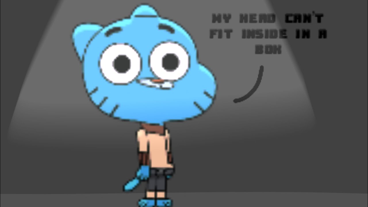 gumball’s head got mentioned of how big it was (Tawog animation) - YouTube