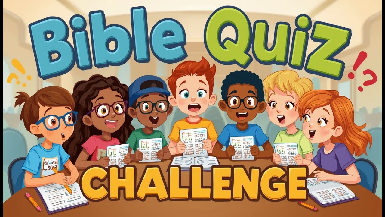 “Kids Bible Quiz Time! 🧠 Can You Beat the Challenge?” - YouTube