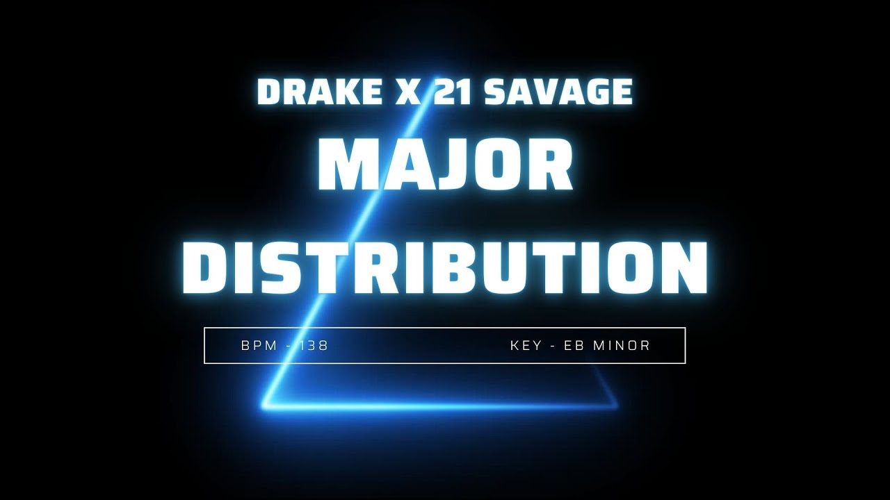 Drake x 21 Savage - Major Distribution (Studio Quality Acapella) [Free To Use] - YouTube