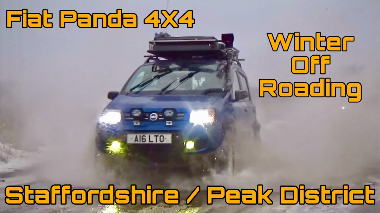 Fiat Panda 4x4 - Off Road In The Peak District / Staffordshire - YouTube