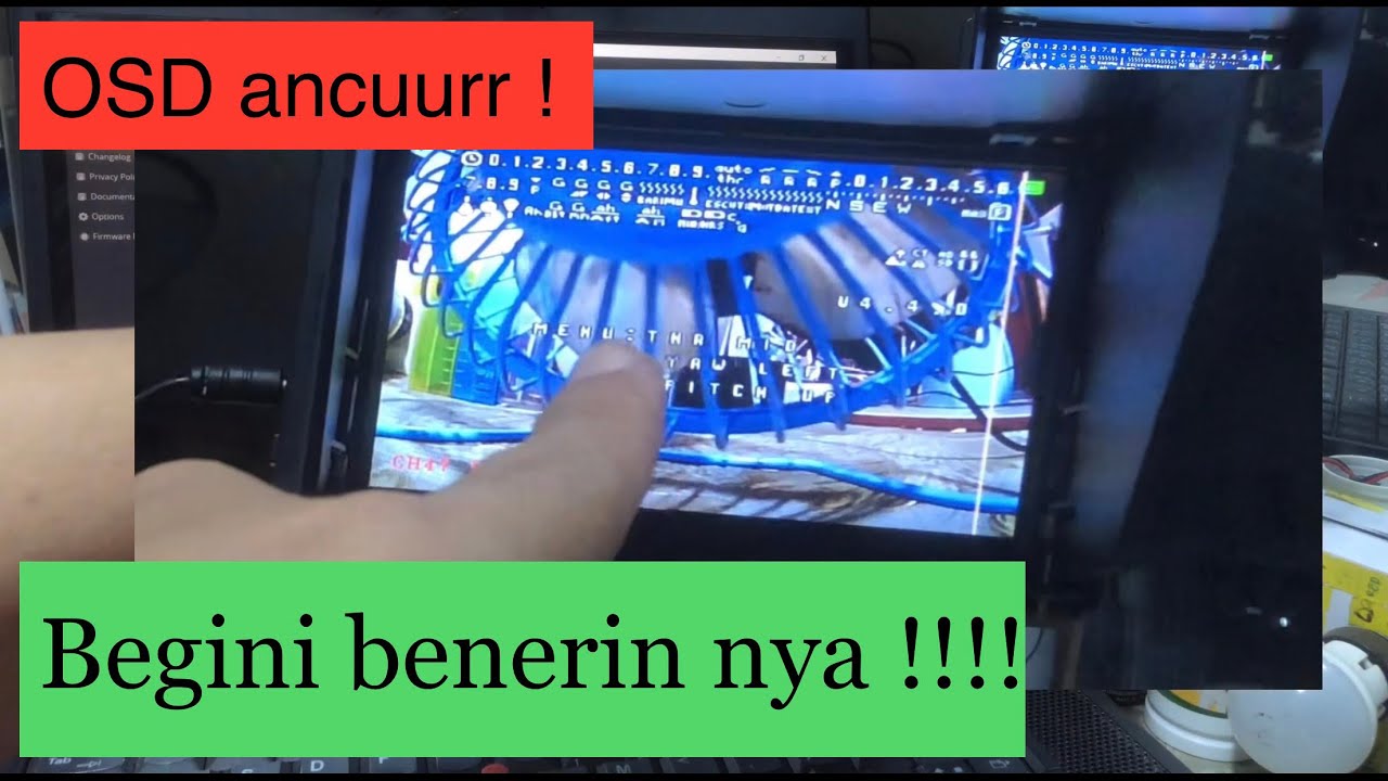 How to Fix OSD Drone FPV Error Font ! - YouTube