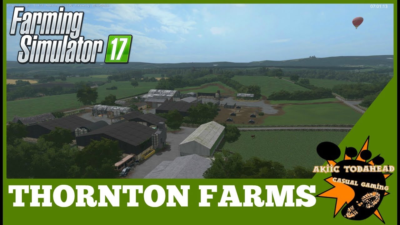 Farming Simulator 17 - Thornton Farms - Back on the Farm - E18 - YouTube