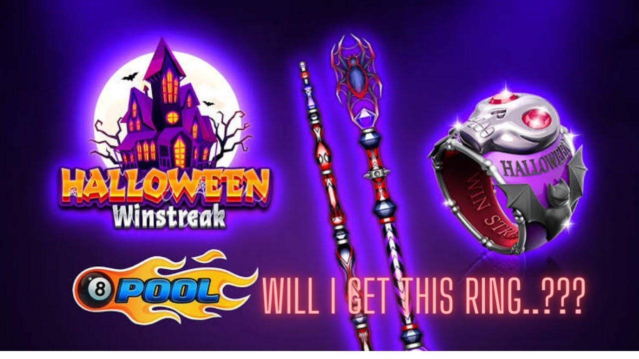8 BALL POOL | HALLOWEEN UPDATE IS HERE | 10 STREAK GAME WIN...?? - YouTube