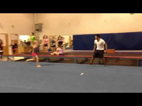 Cheerleading: Back Handspring - YouTube