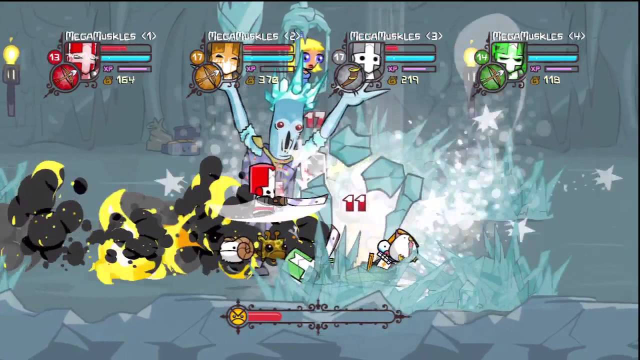 Castle Crashers Episode 16 - The Ice Wizard - YouTube