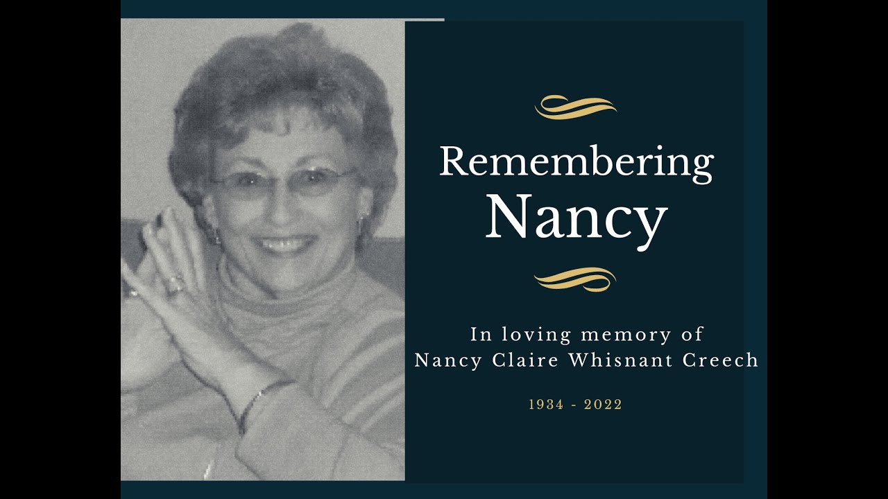 Funeral of Nancy Creech - First Baptist Church Laurens - April 9, 2022 ...