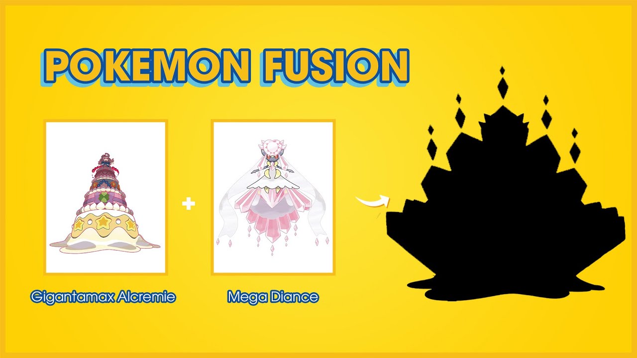 Pokemon Fusion | Gigantamax Alcremie + Mega Diancie - YouTube