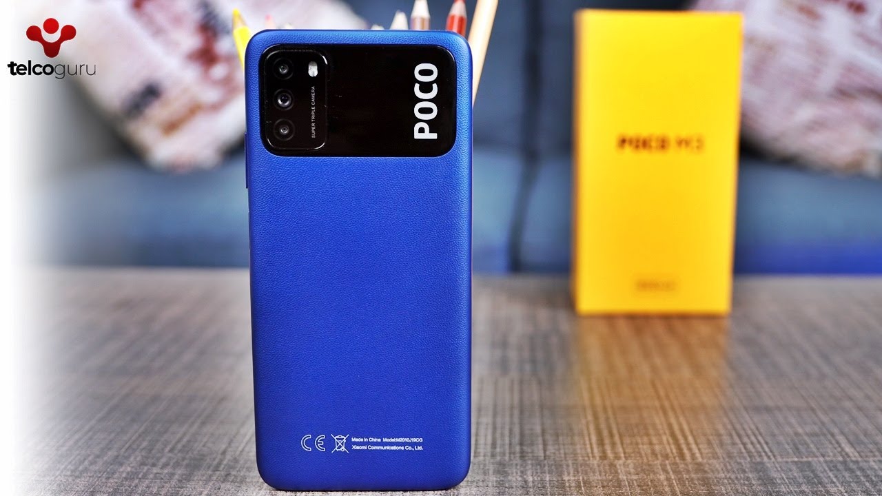 POCO M3 Cool Blue Unboxing & Quick Review Urdu Pakistan - YouTube