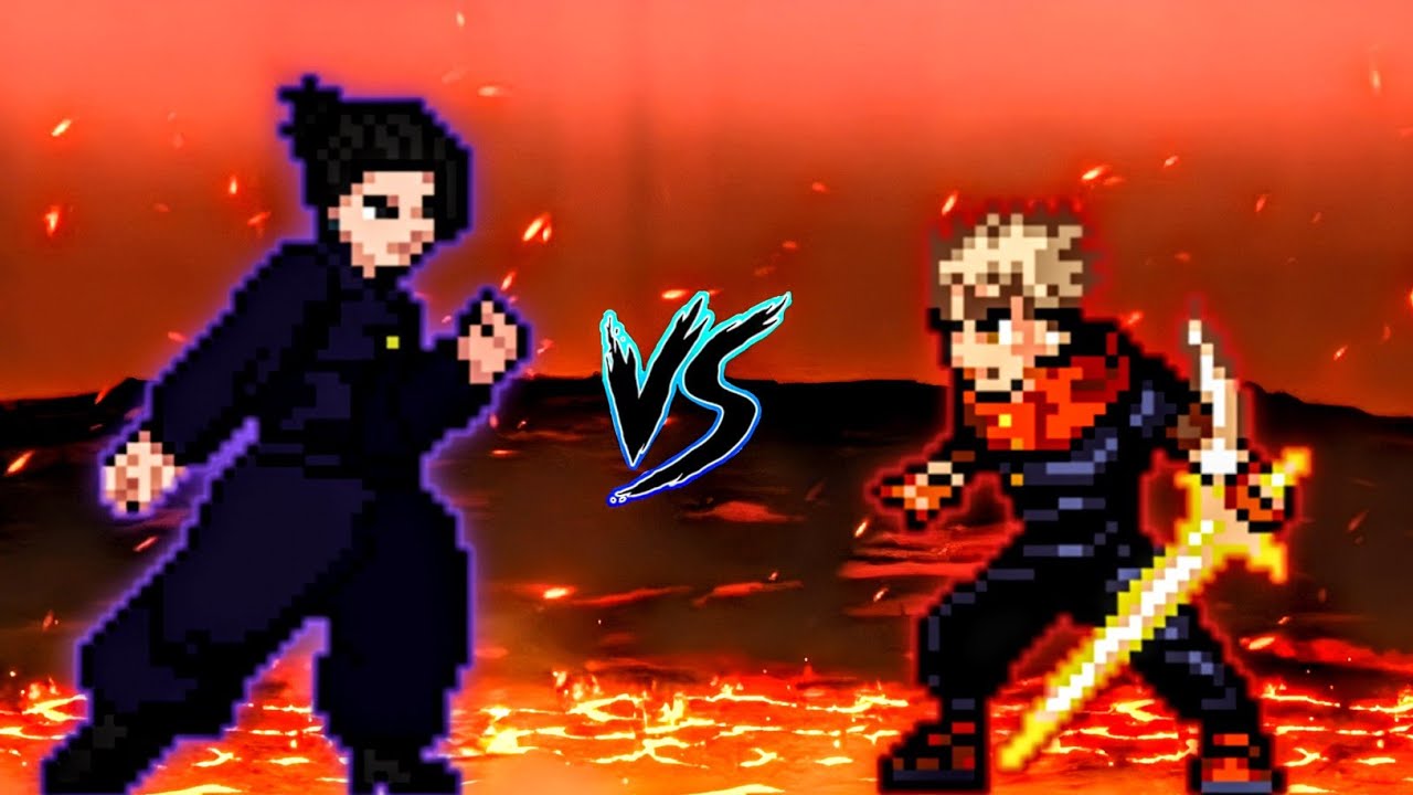 Suguru Geto Buff (New) VS Yuji Itadori Final Arc V3 in Mugen - YouTube