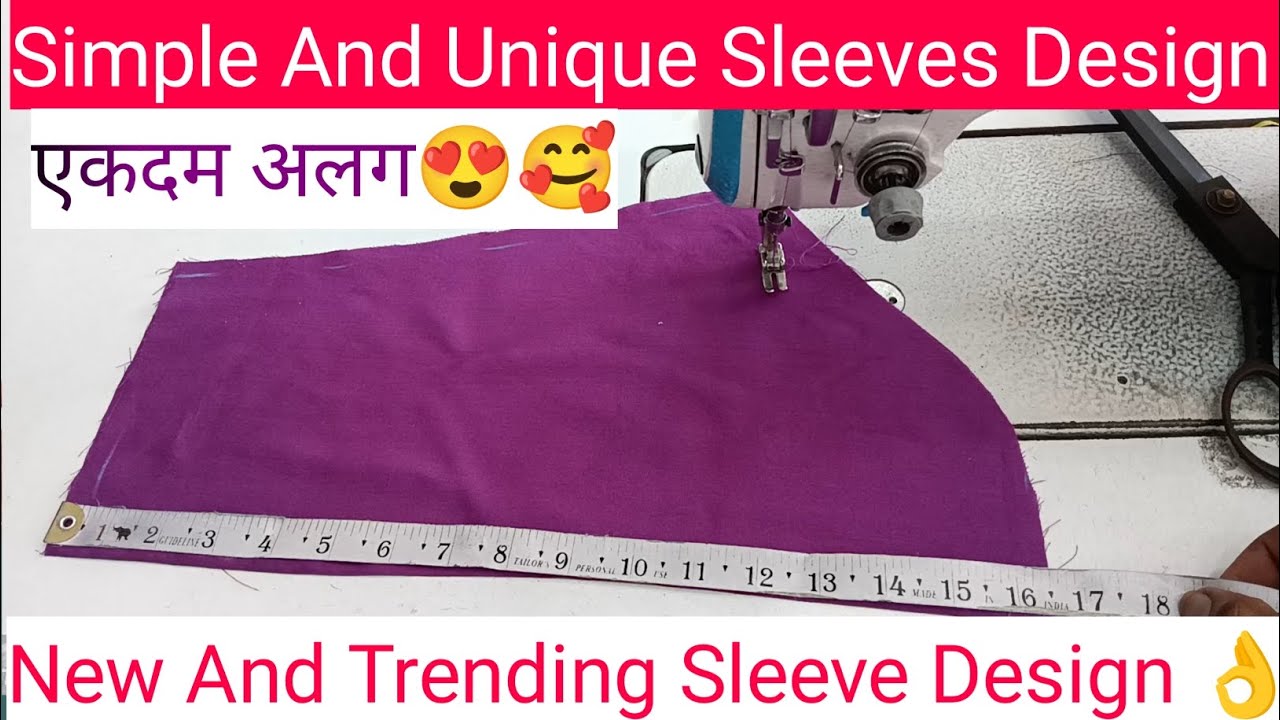 New And Trending Sleeves Design🥰 sample and unique sleeve design😍 Baju ...