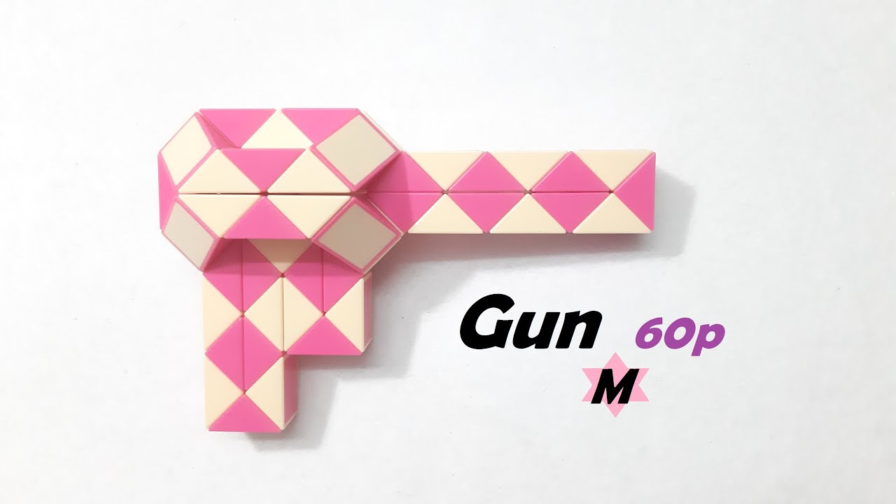 Magic Snake Puzzle or Rubik Rắn 60 Pieces - Gun - YouTube