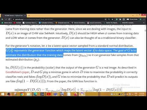 Image Generation Using GAN (Pytorch) || Introduction - YouTube