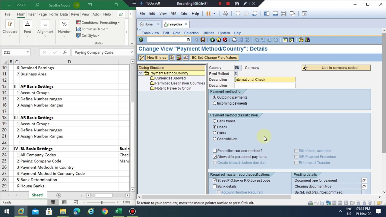 SAP FI BL Basic Configuration - YouTube