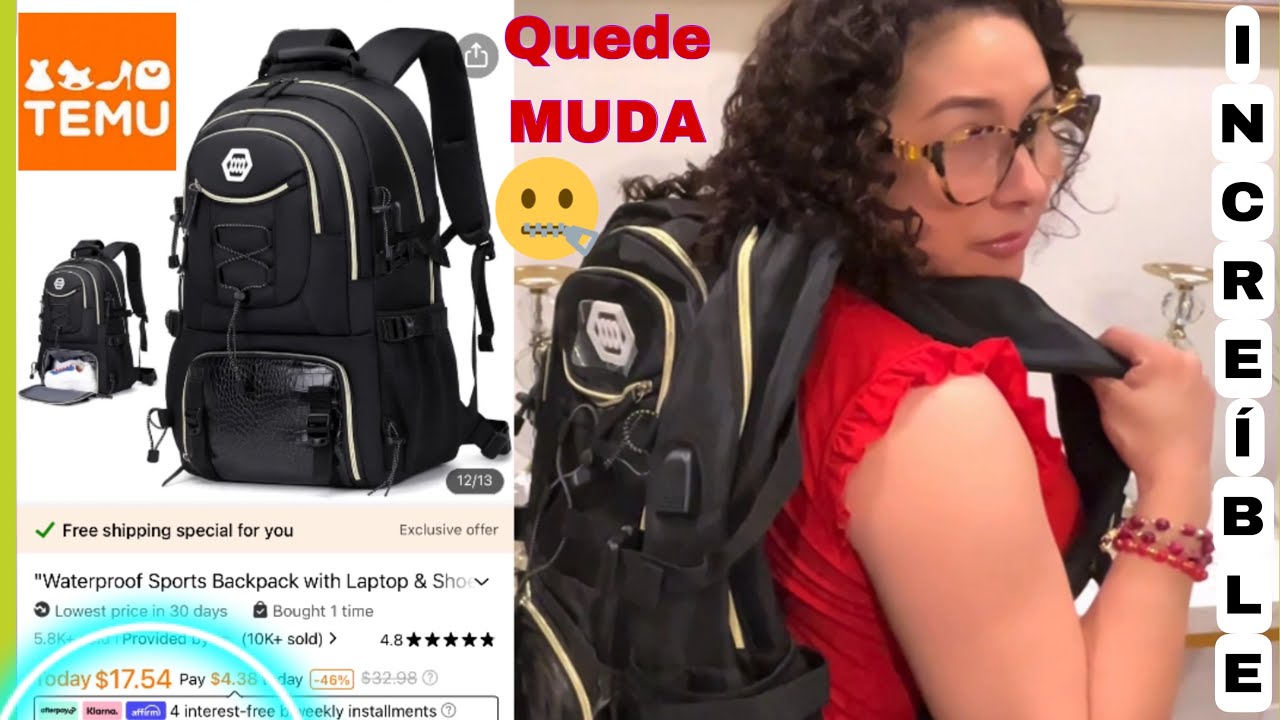 INCREÍBLE haul de TEMU. Mi honesta opinión. Lo que pedí vs lo que ...