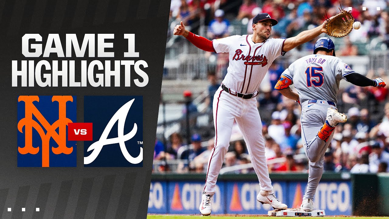 Mets vs. Braves Game 1 Highlights (9/30/24) | MLB Highlights - YouTube