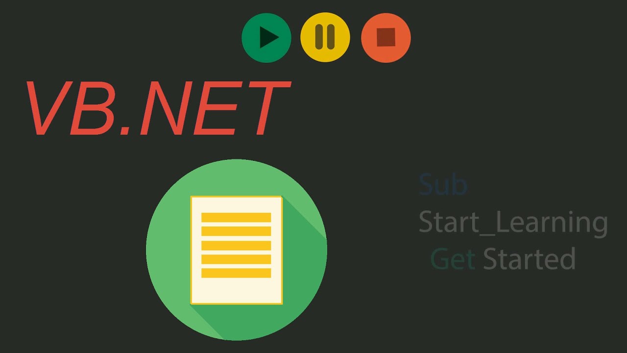 Visual Basic Episode 13: Creating a Notepad Part 1 - YouTube