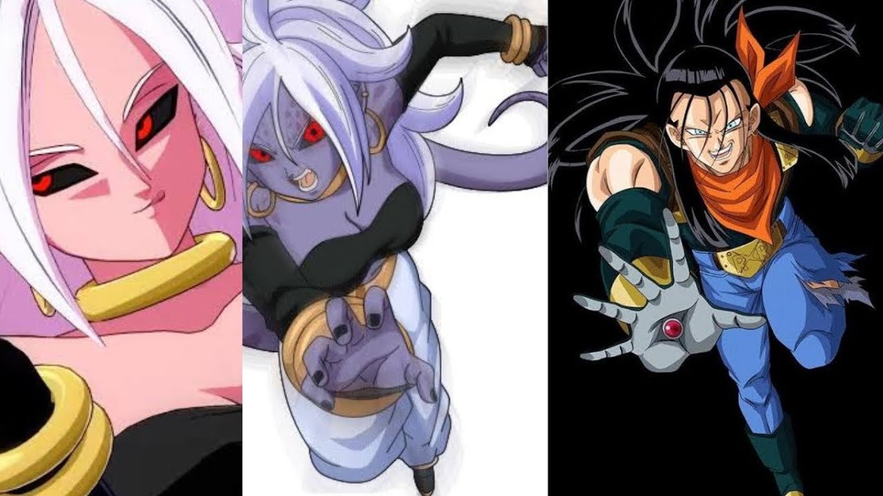 top 15 dos Androids mais fortes Dragon Ball - YouTube