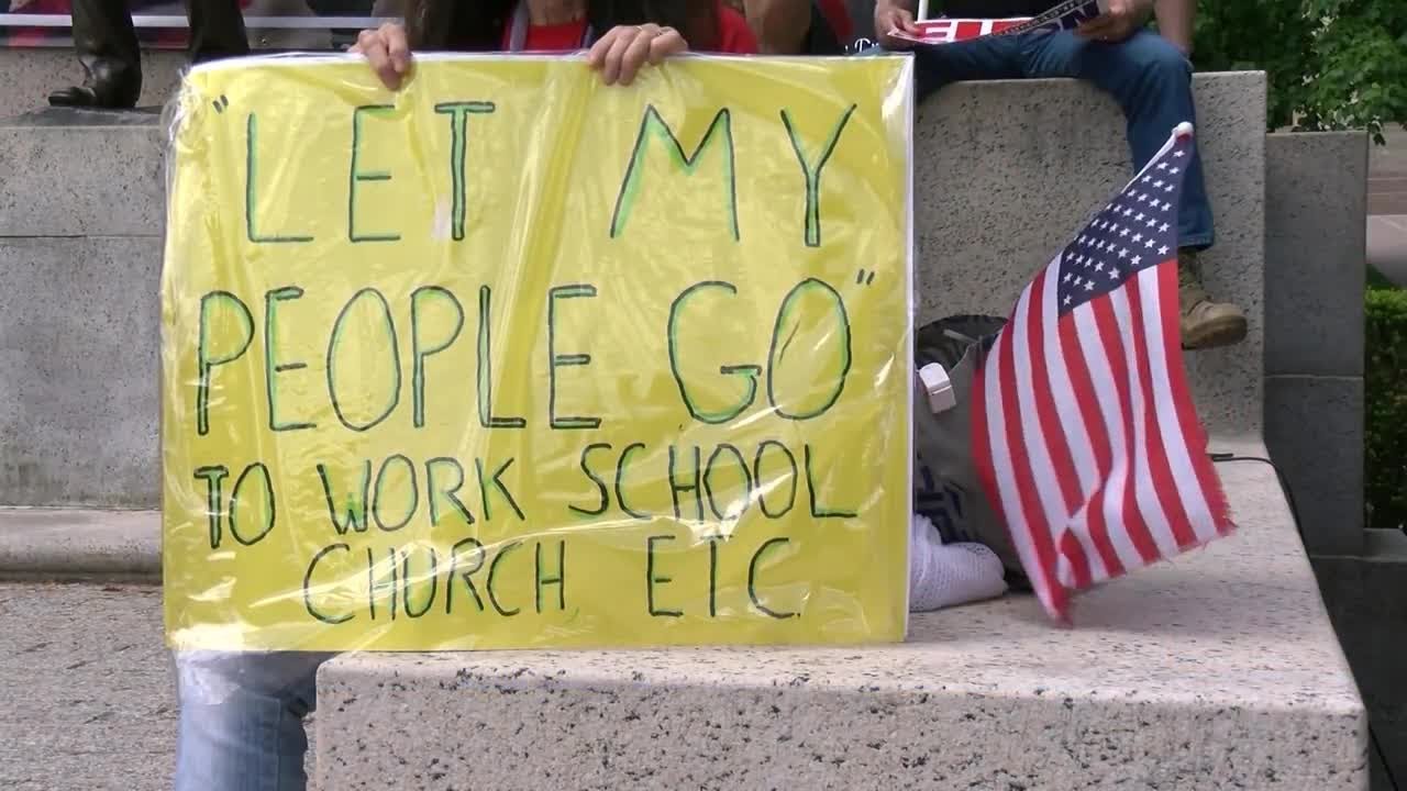 Reopen Illinois Rally - YouTube