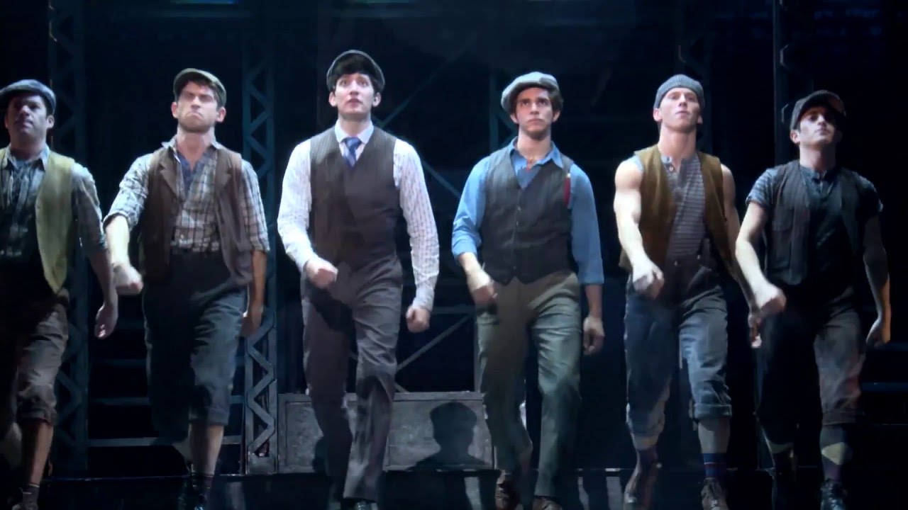 Watch the Newsies' set come to life in Denver - YouTube