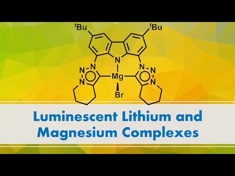 Luminescent Lithium and Magnesium Complexes - YouTube