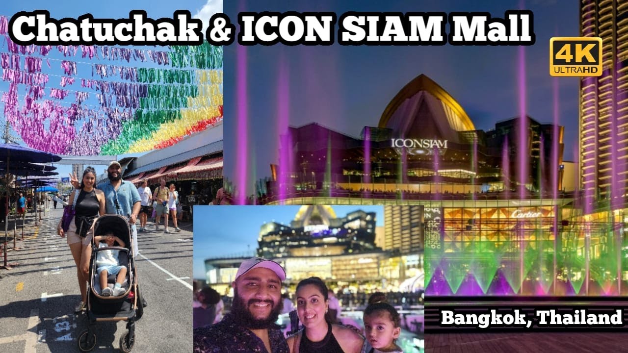 CHATUCHAK WEEKEND MARKET | ICON SIAM MALL | DVLOGS 4K - YouTube
