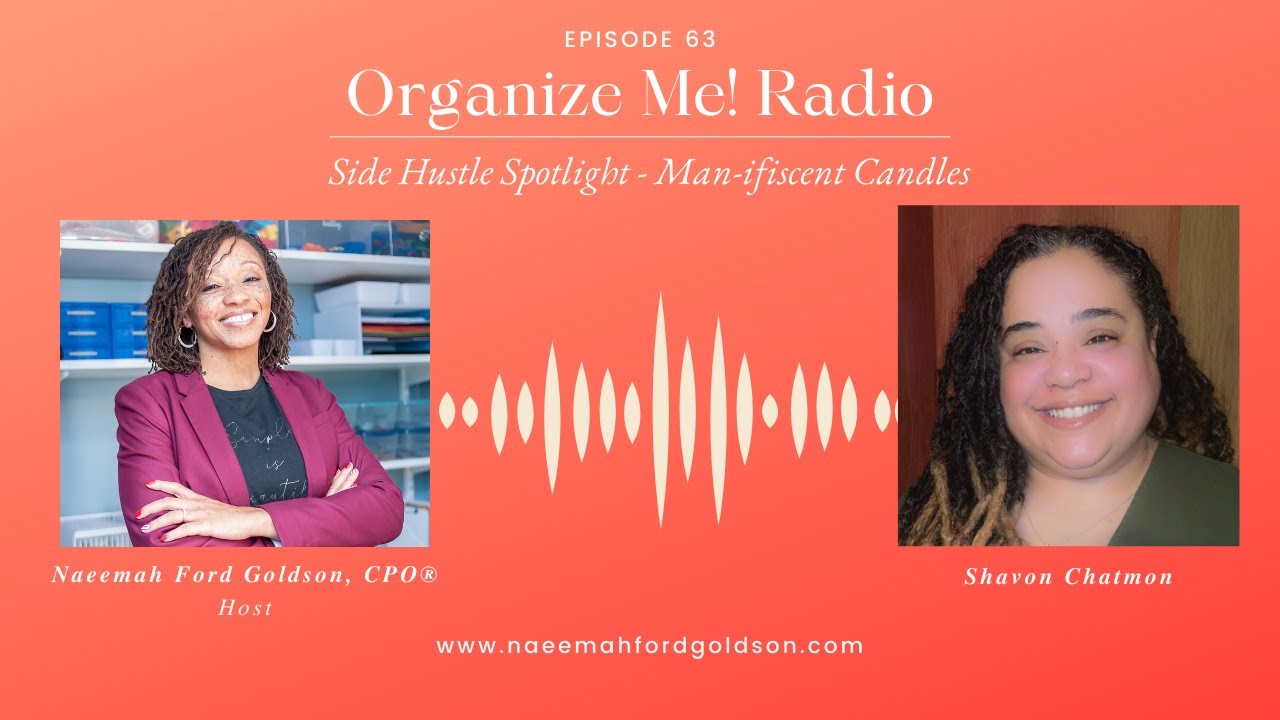 Side Hustle Spotlight - Man-ifiscent Candles with Shavon Chatmon - YouTube