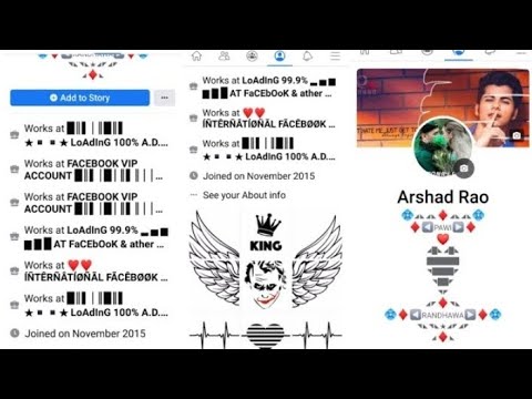 How to create on VIP facebook account. VIP account create on. My smart ...