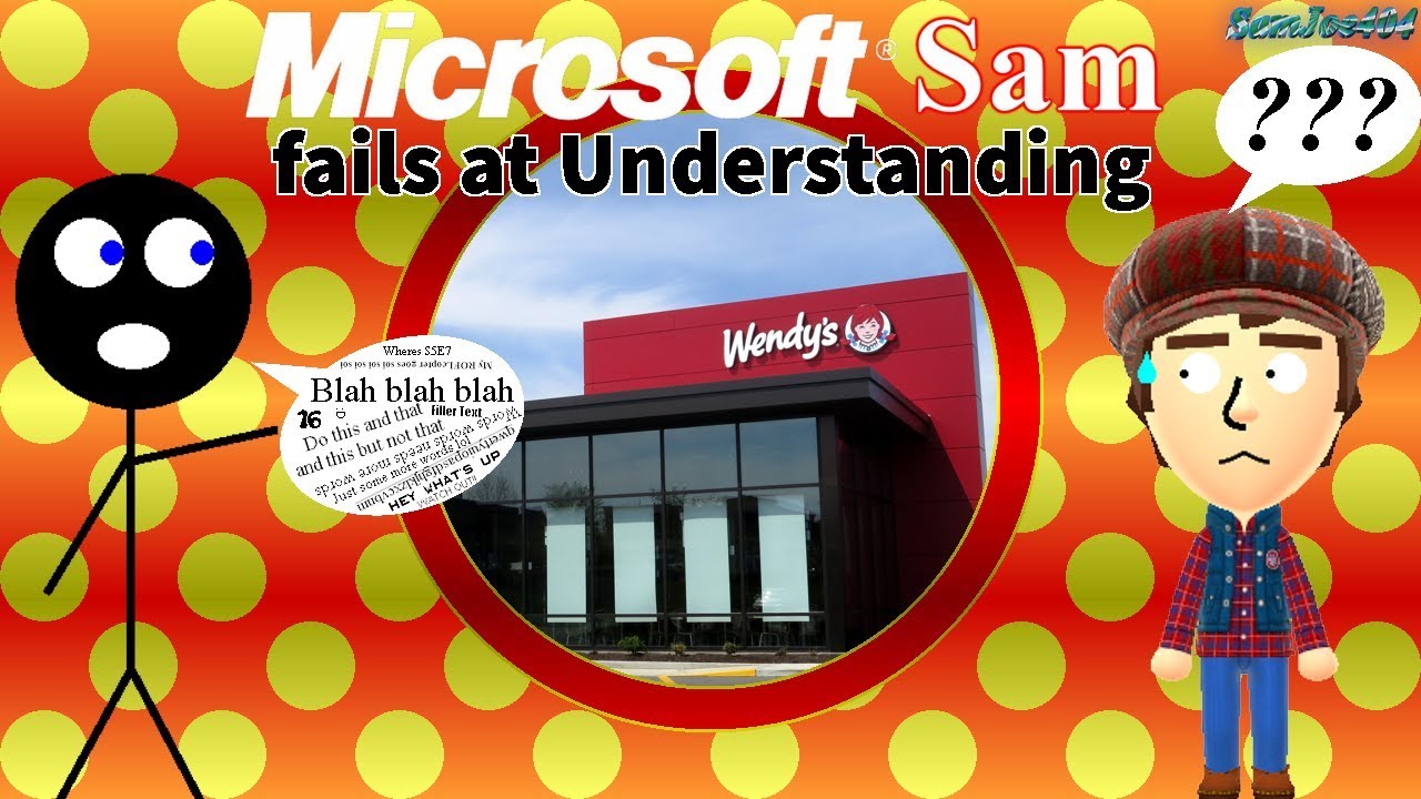 Microsoft Sam fails at Understanding (Second Edition) - YouTube