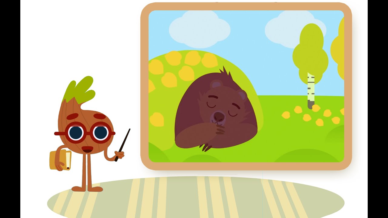 Обучающий мультфильм - Умная Луковка - серия 8 - Осень - YouTube