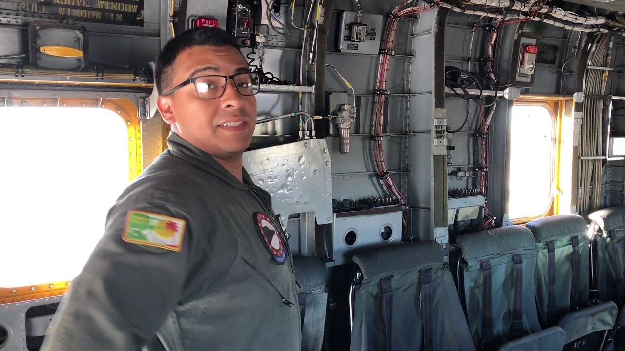 Tour the inside of an H-53 Sea Stallion with AWS2 Lugo. - YouTube