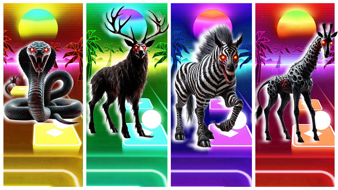 Zombie Snake🐍 vs Zombie Deer🦌 vs vs Zombie Zebra🦓 vs Zombie Giraffe🦒 ...